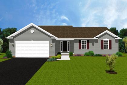 Oliver Homes: One-Story Home - The Burnside - Gallery