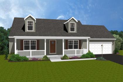 Oliver Homes: Cape Cod Home - The Jefferson - Gallery