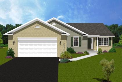 Oliver Homes: One-Story Home - The Gettysburg - Gallery